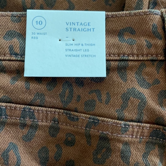 Universal Thread | Jeans | Universal Thread Leopard Print High Rise ...